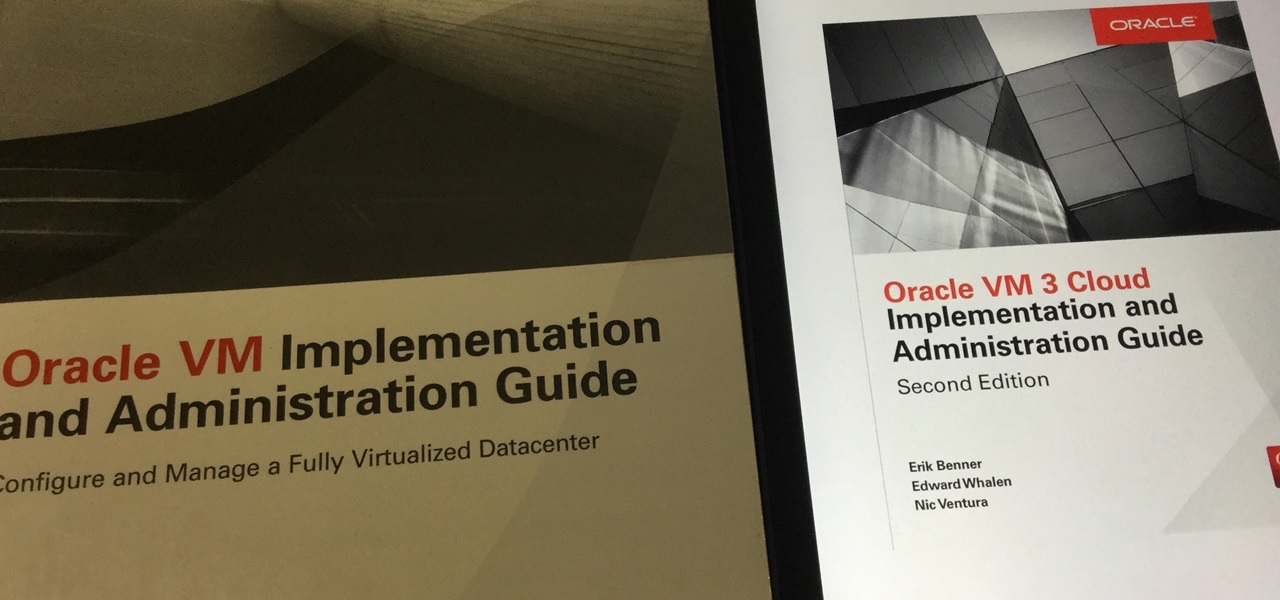 Oracle Linux とその周辺のもの: Oracle VM 3 Cloud Implementation and Administration Guide, Second Edition ...