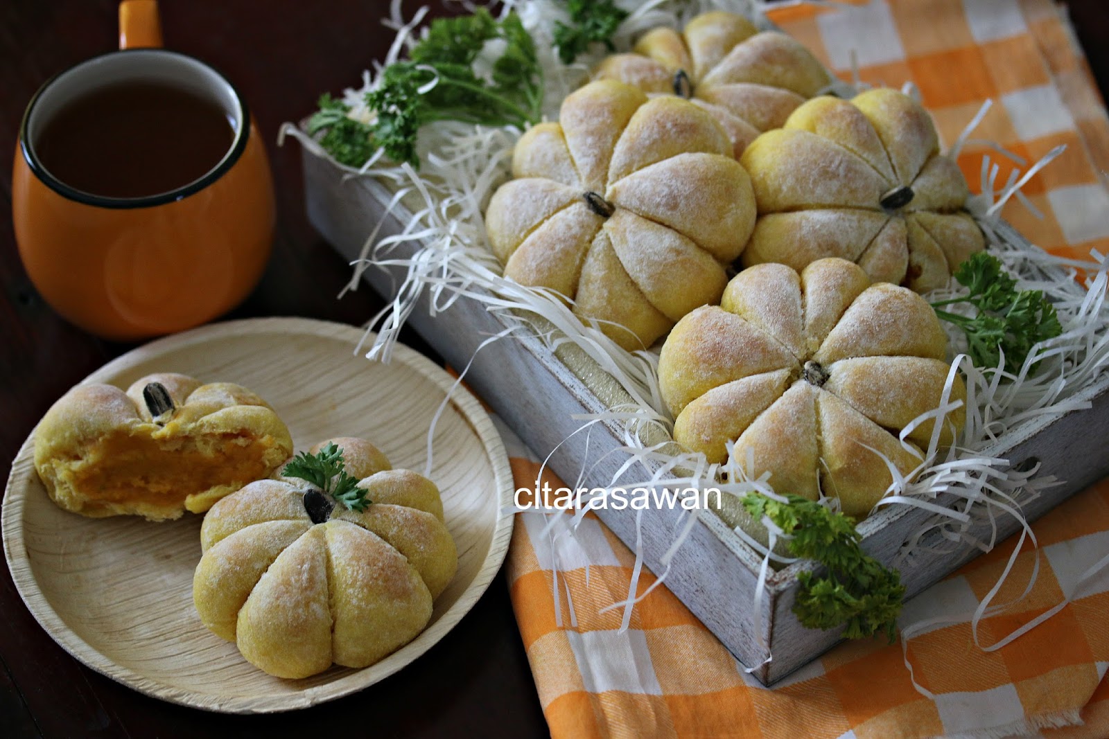 Bun Labu Manis yang lembut gebu ~ Must Read!