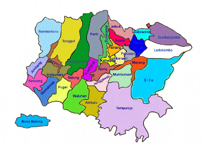 Info NUSA BARUNG: Peta Pulau Nusa Barung (Kec Puger, Kab Jember, Jawa ...