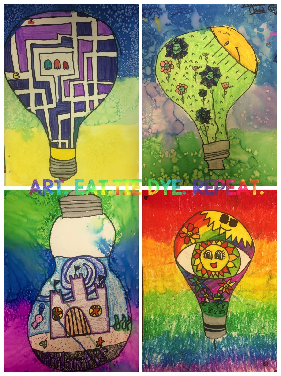 Light Bulb Art Projects