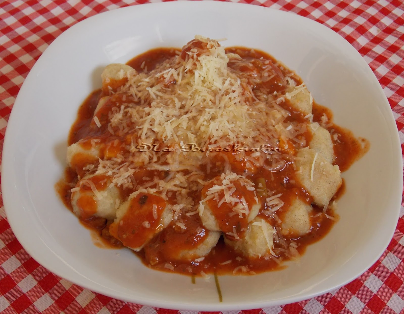 Nhoque Integral de Batata Doce - Na Biroskinha