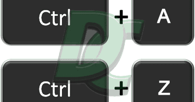 FUNGSI TOMBOL KEYBOARD CTRL A-Z