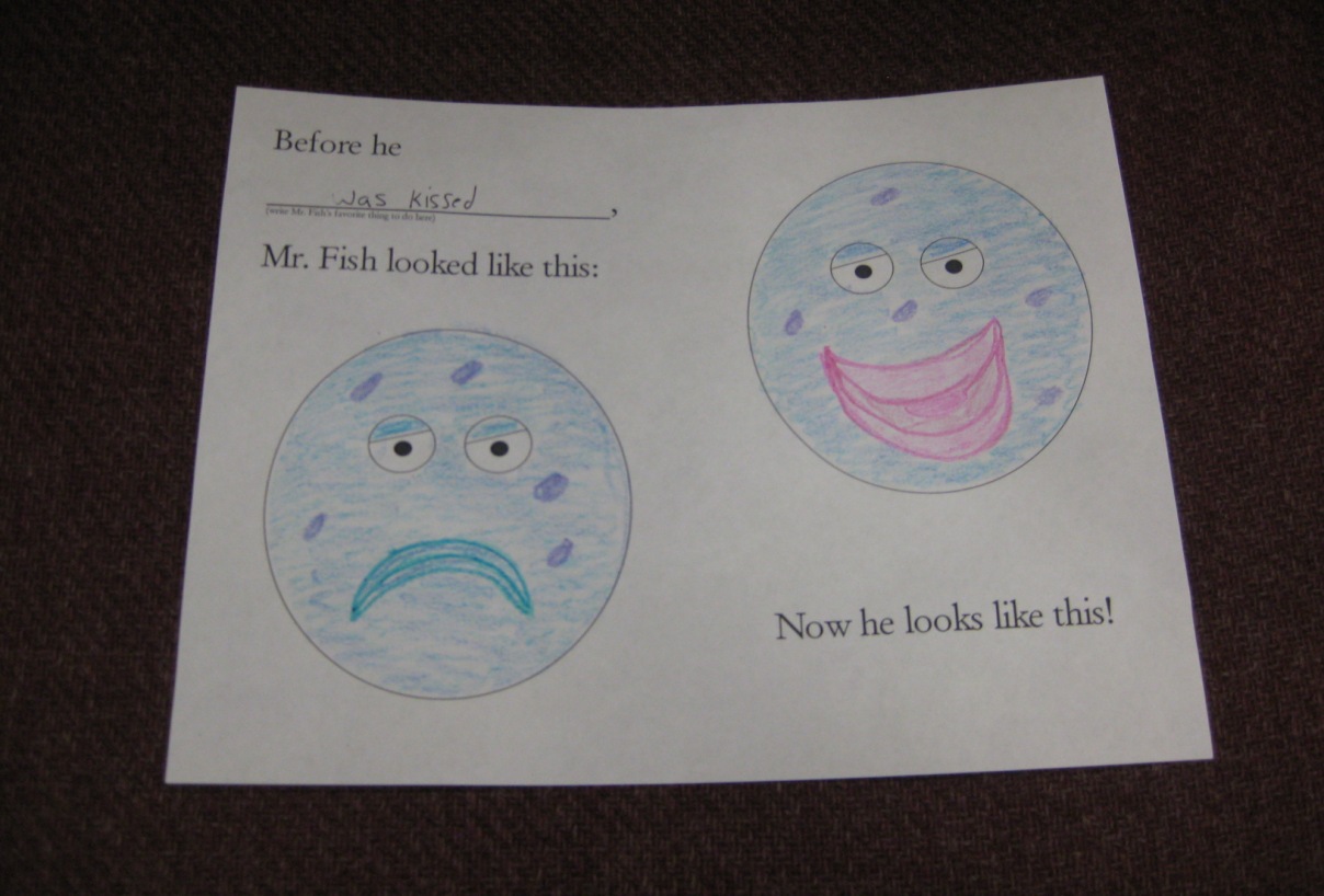 Preschool Storytime Crafts: Pout-Pout Fish
