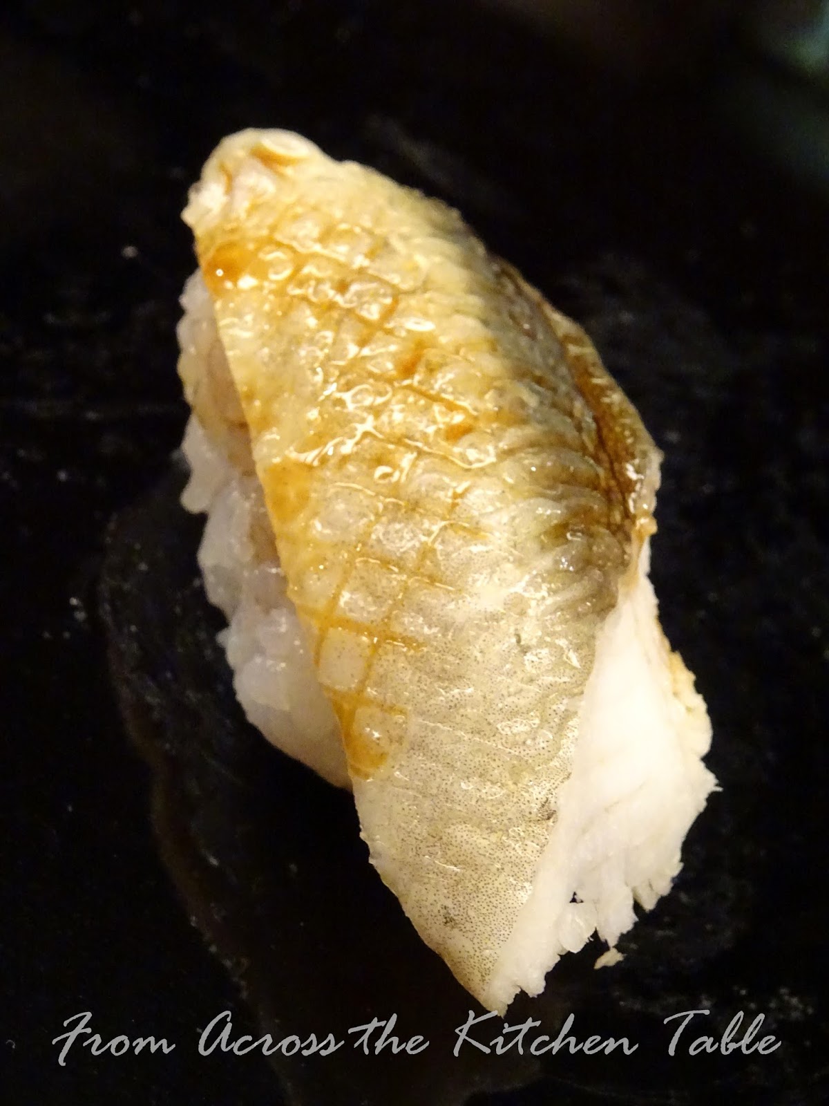 From Across the Kitchen Table: Sushi Ippei, Kanazawa, Japan