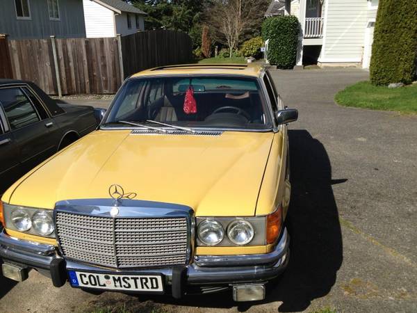 Colonel Mustard: 1979 Mercedes-Benz 300SD W116 - DailyTurismo