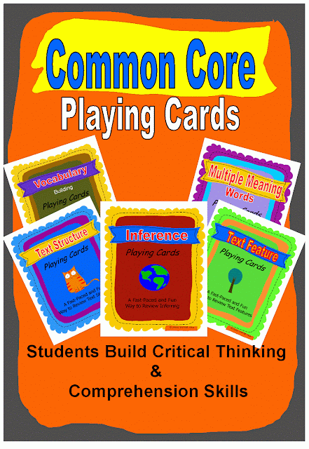 Literacy & Math Ideas: Common Core Playing Cards: A Fun Way to Build ...