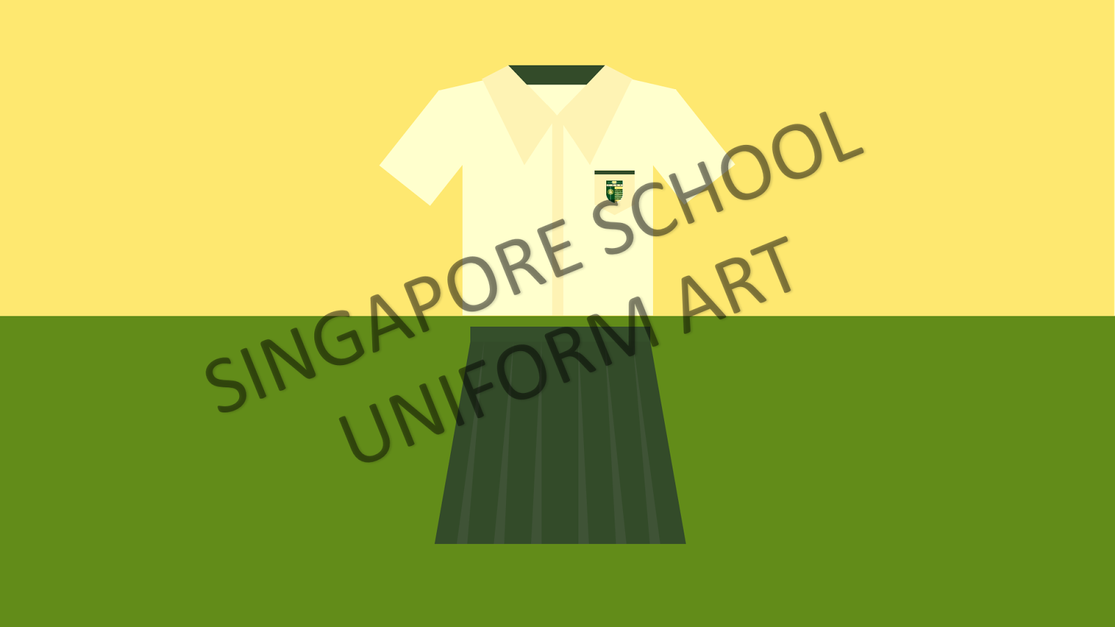 Orchid Park Secondary School - Singapore School Uniform Art