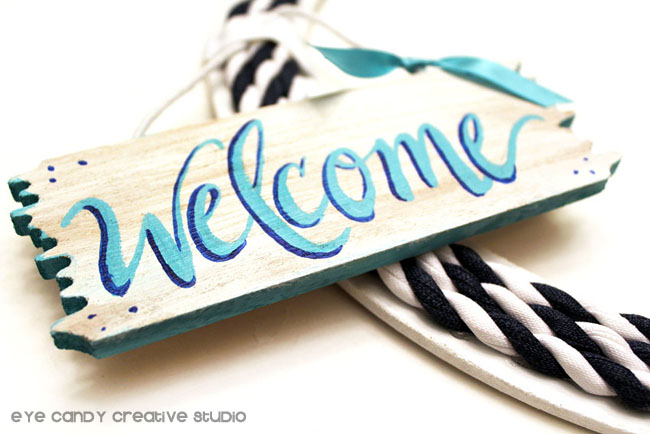 Eye Candy Creative Studio: CRAFT :: Welcome Wreath