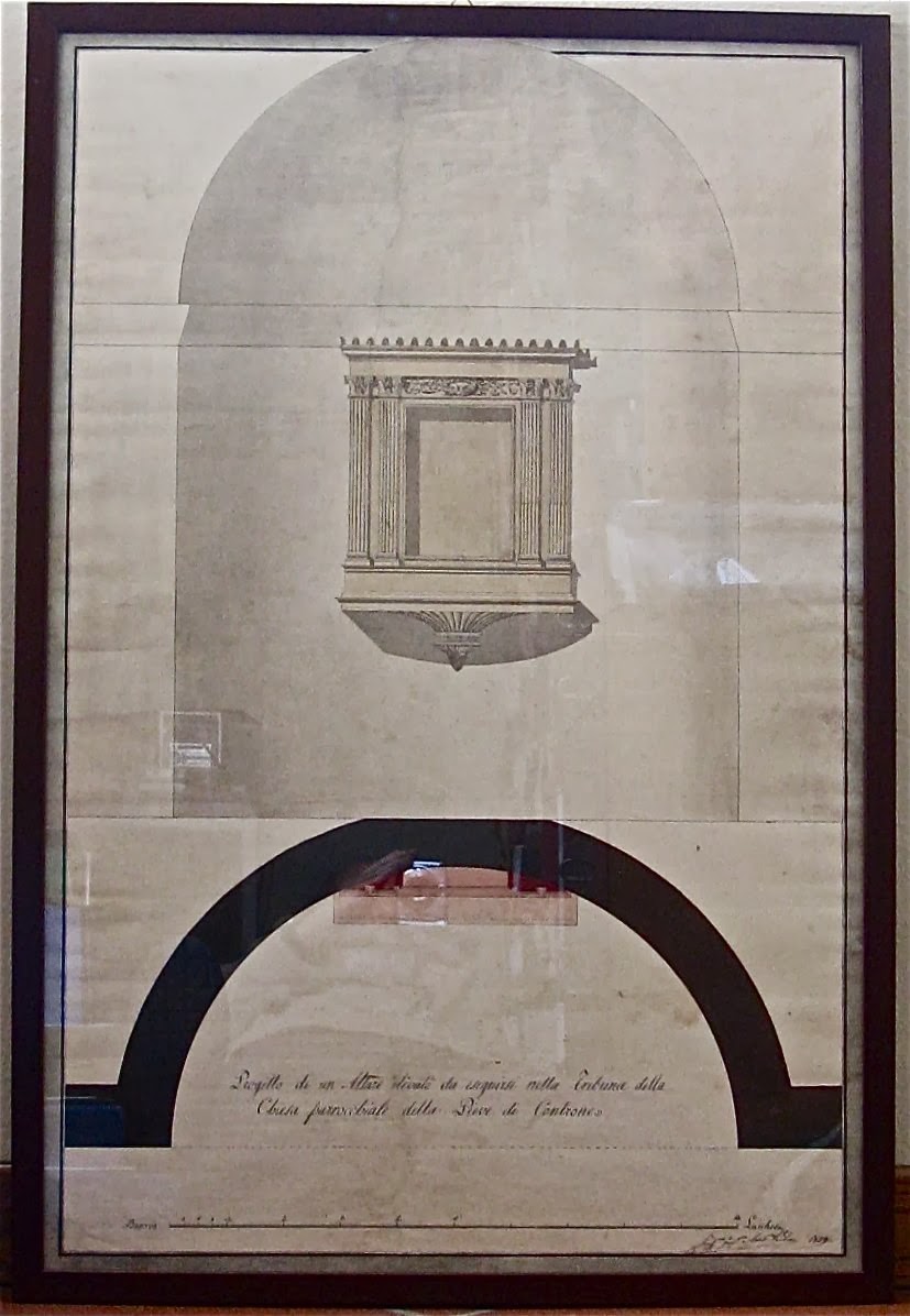 Ricordi: RESTAURO DELLA CHIESA DI PIEVE DI CONTRONE del Prof. Arch ...