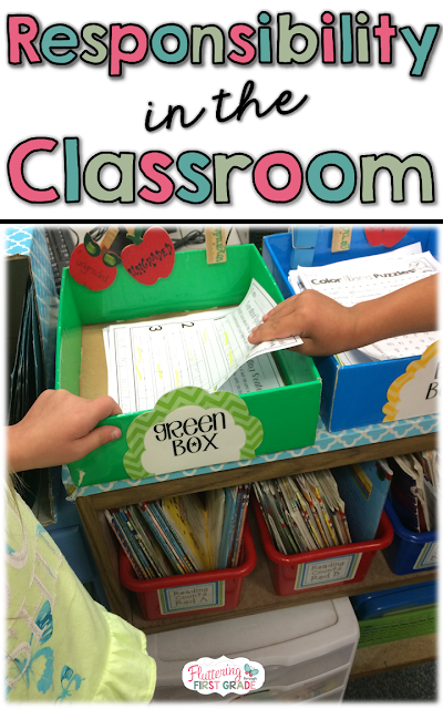 Responsibility in the Classroom | Blog Hoppin' | Bloglovin’