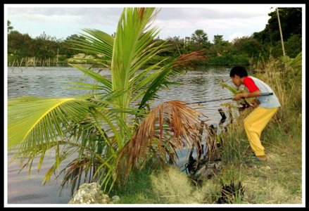 Fishing in Cebu: Fishing at Co Jordan in Cebu
