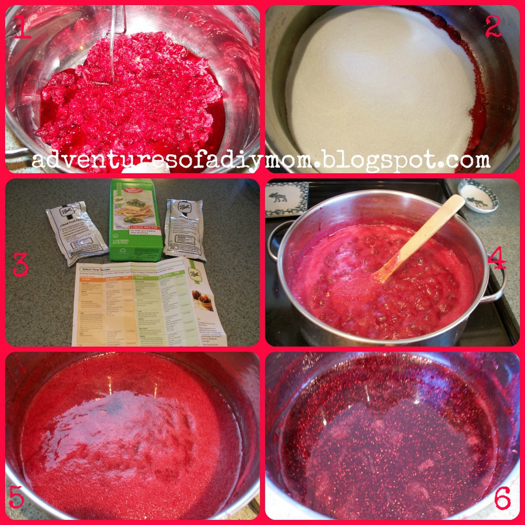 How to Make Raspberry Jam - Adventures of a DIY Mom