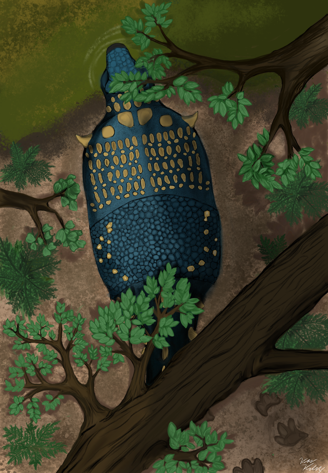 Species New to Science: [Paleontology • 2018] Invictarx zephyri • A New ...