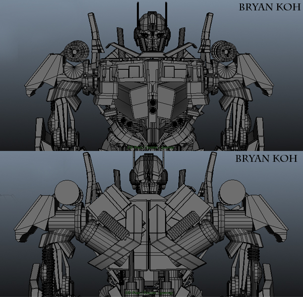 Bryan Koh's 3D Portfolio: Optimus Prime