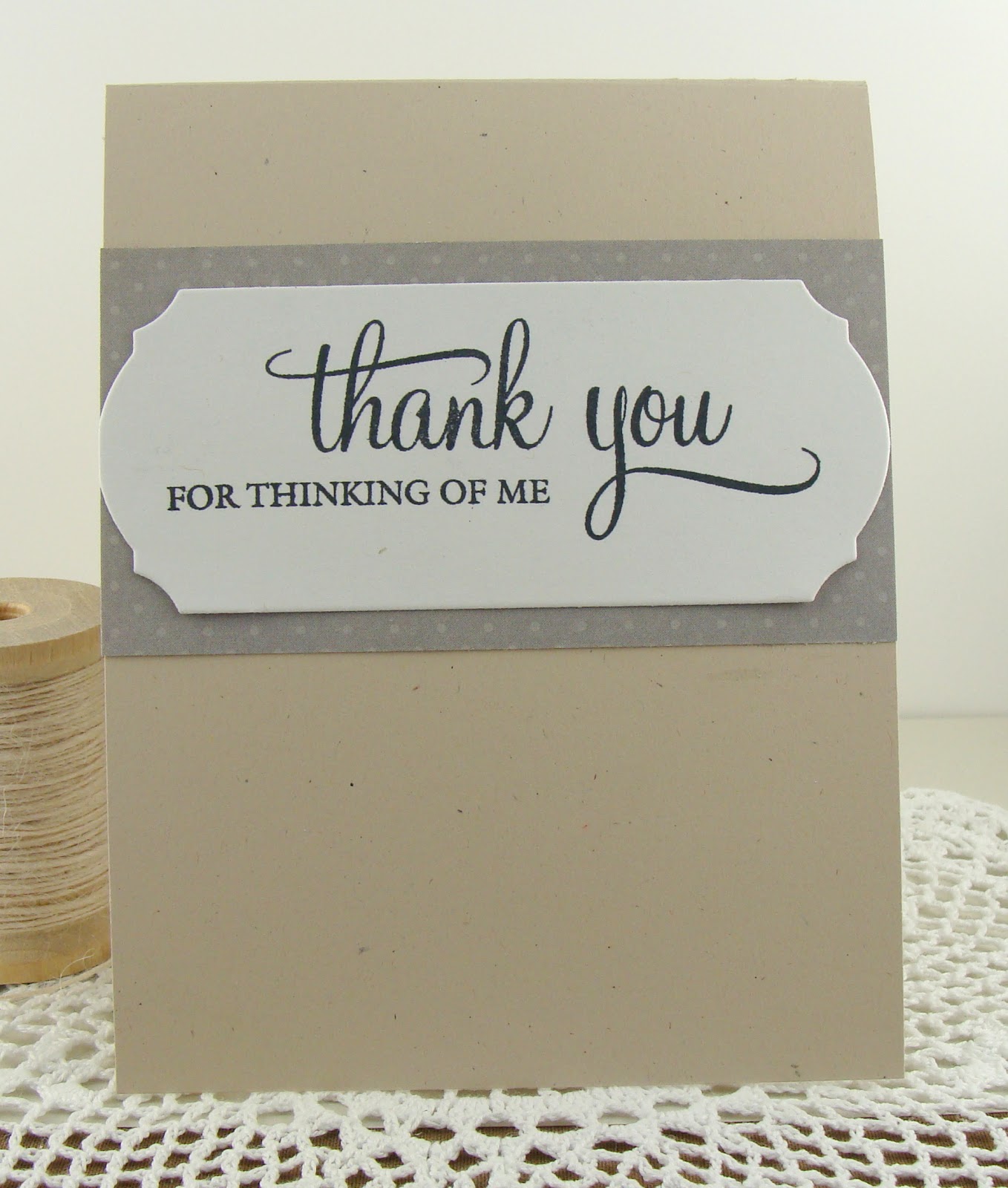 Simply Handmade by Heather: Thank You For Thinking of Me