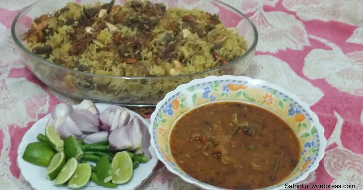 Safrinlipi: Mutton bhona khichuri মাটন ভূনা খিচুড়ি