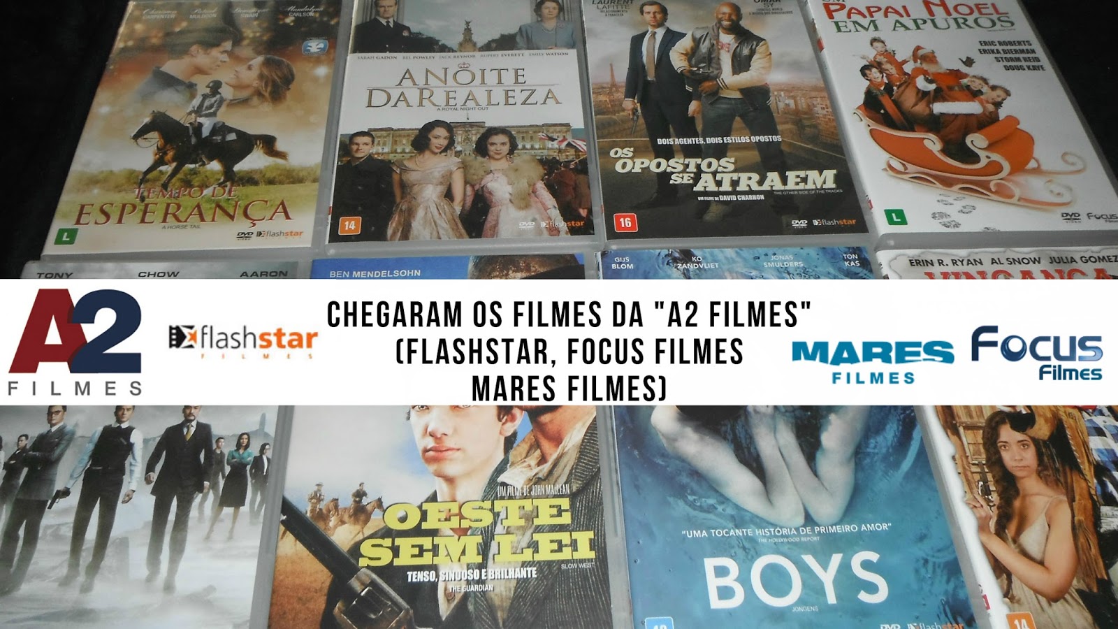 CHEGARAM OS FILMES DA "A2 FILMES" (FLASHSTAR, MARES FILMES E FOCUS ...