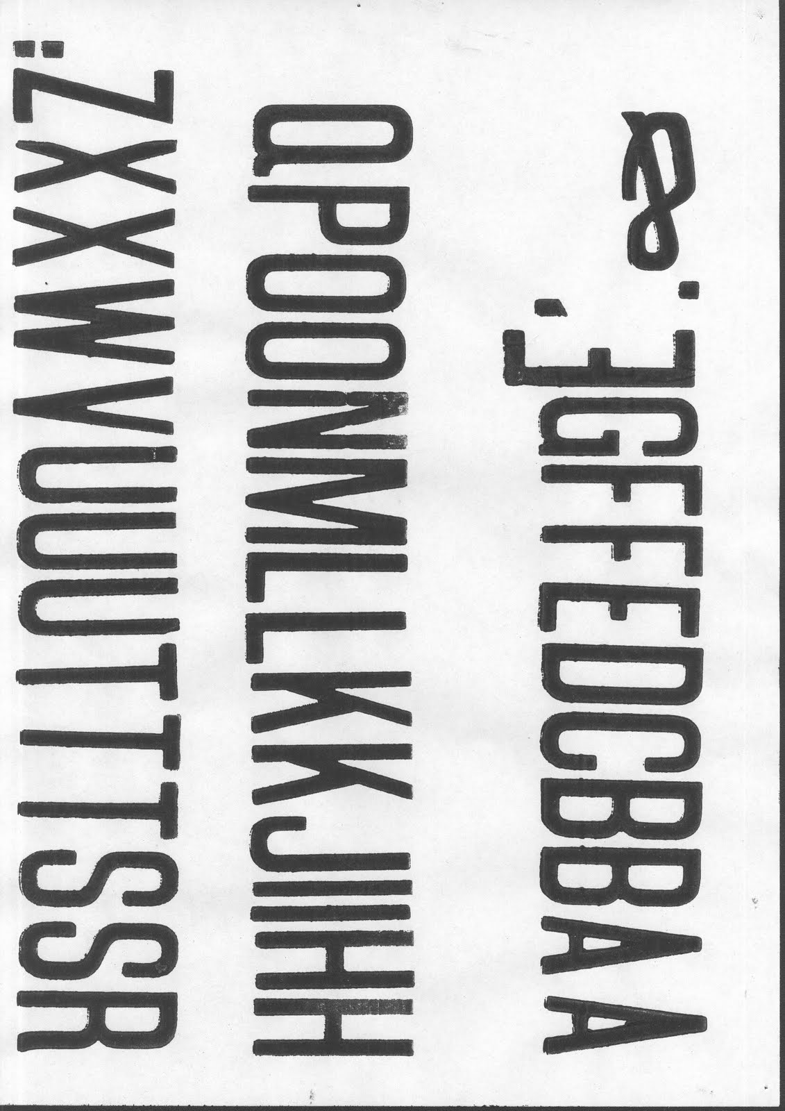 SDES2198 Advanced Typography and Publishing Design: Letterpress ...