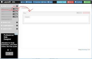 雨冰NOTE: LayoutIt! 視覺化Bootstrap 線上編輯器