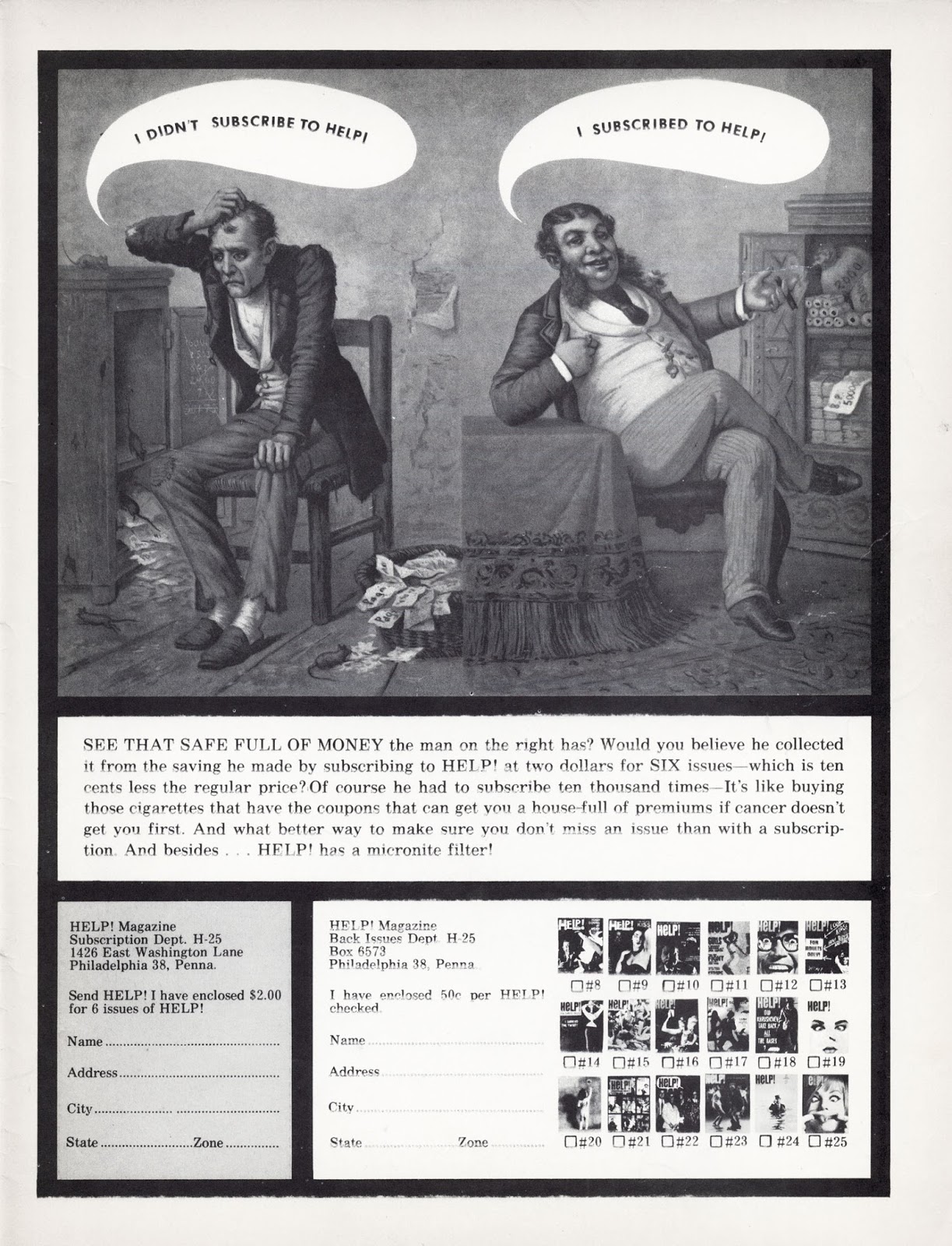 Last of the Spinner Rack Junkies: HELP! by Harvey Kurtzman with Robert ...