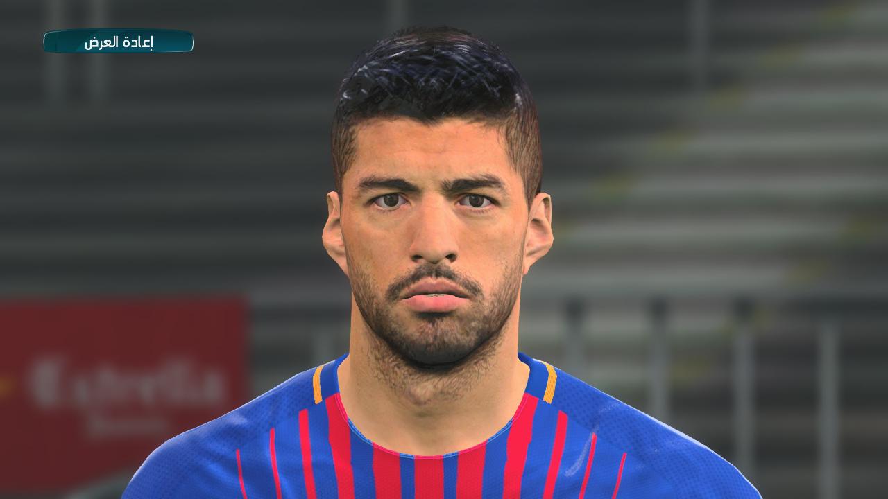 PES 2017 Luis Suárez Face By Abdo Mohamed Facemaker - Pes-Moder