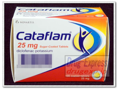 CATAFLAM TABLET (DICLOFENAC POTASSIUM) - Obat Generik Asam Urat