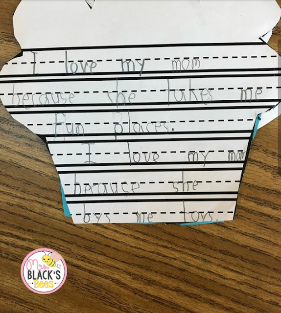 Mother's Day Craft and Writing Activities | Mrs. Black's Bees