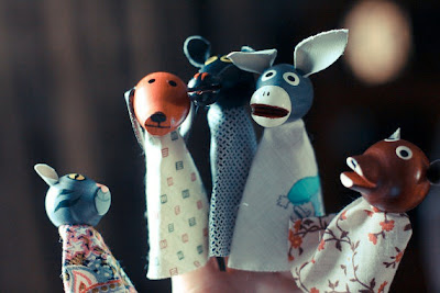 Nerdy Strawberry: Finger Puppets