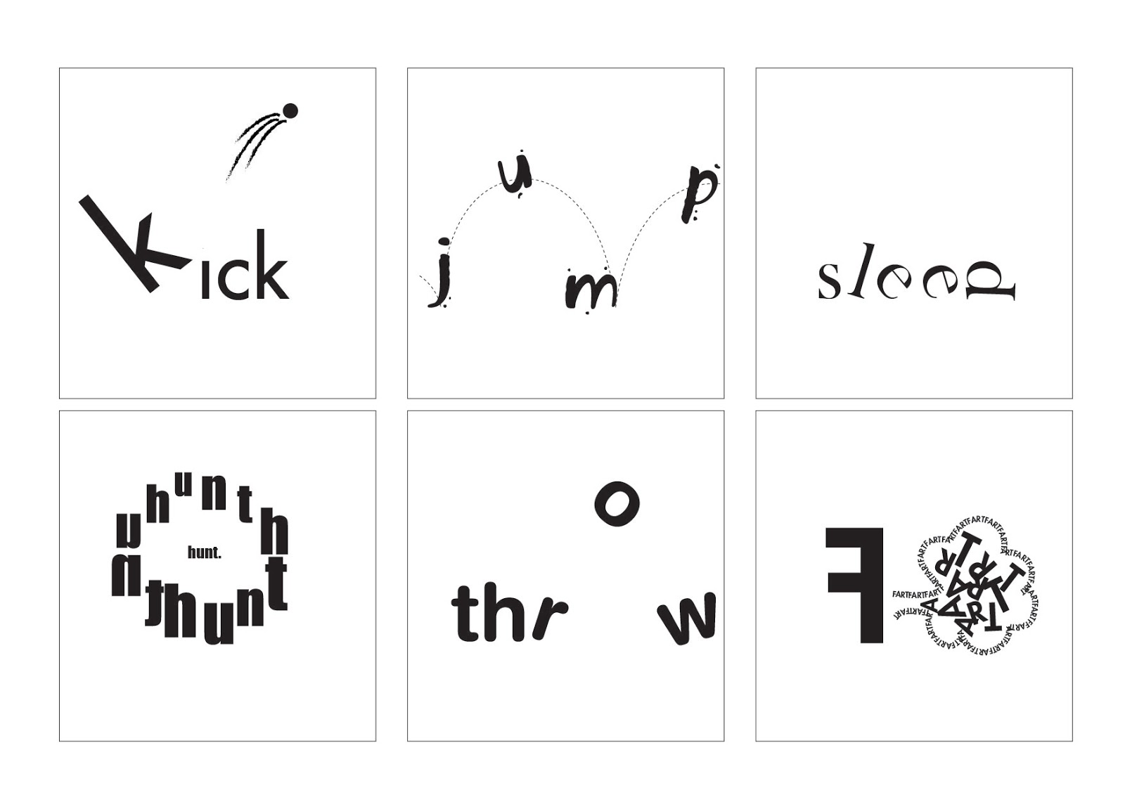 Typography & Hypertextuality: Project 1, Exercises - Beatrix ...