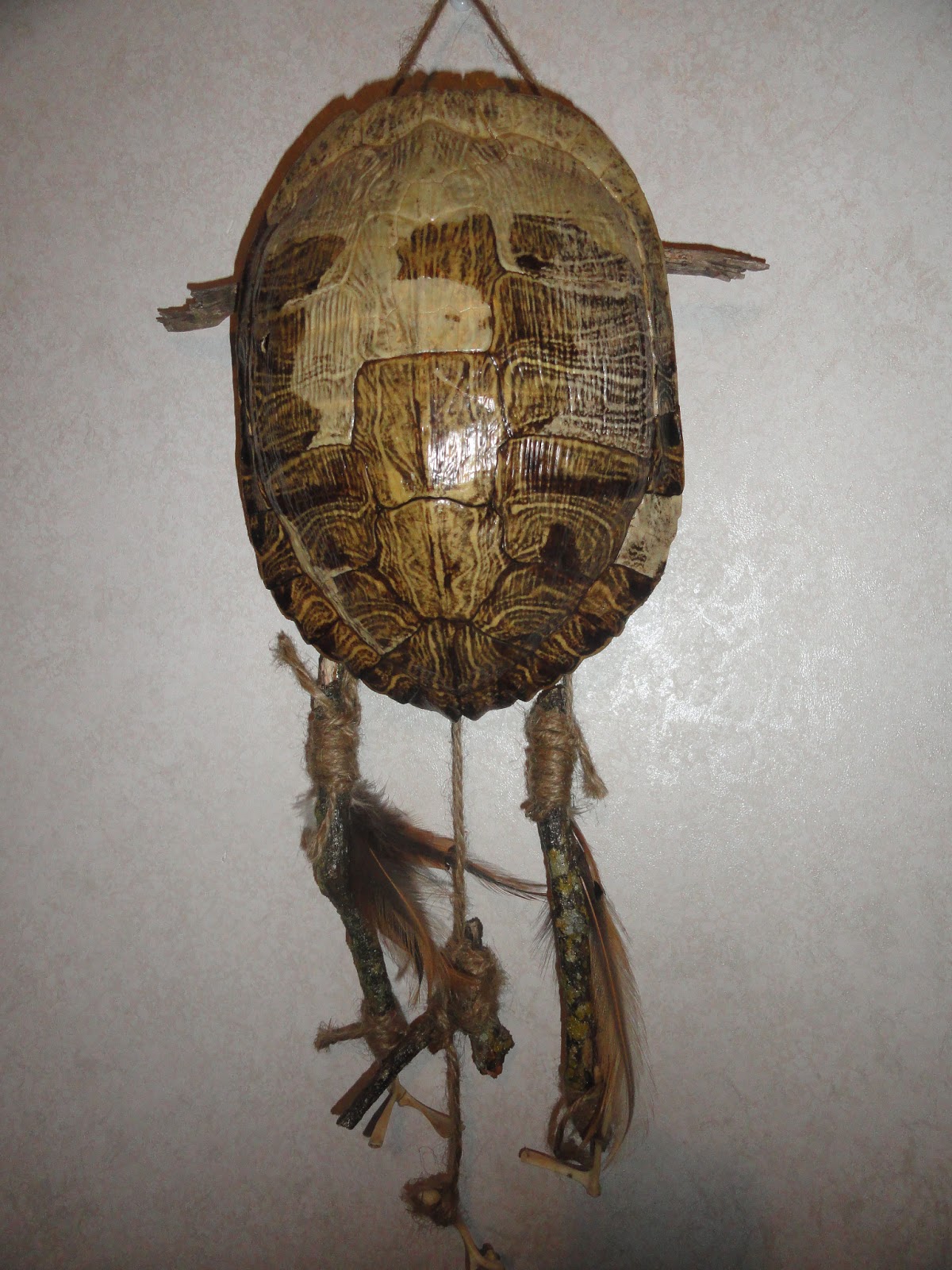 Crafts of the Living Dead: DIY Turtle Shell Voodoo Wind Chimes