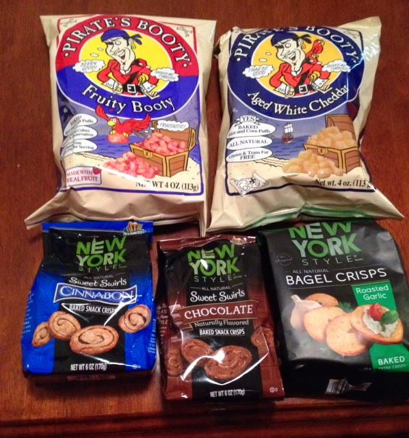 Swappin' Spoons: Snacks from Pirate's Booty and Bagel Crisps Review