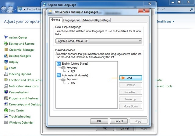 How to Add or Remove Windows 7 Keyboard Input Language - Microsoft ...