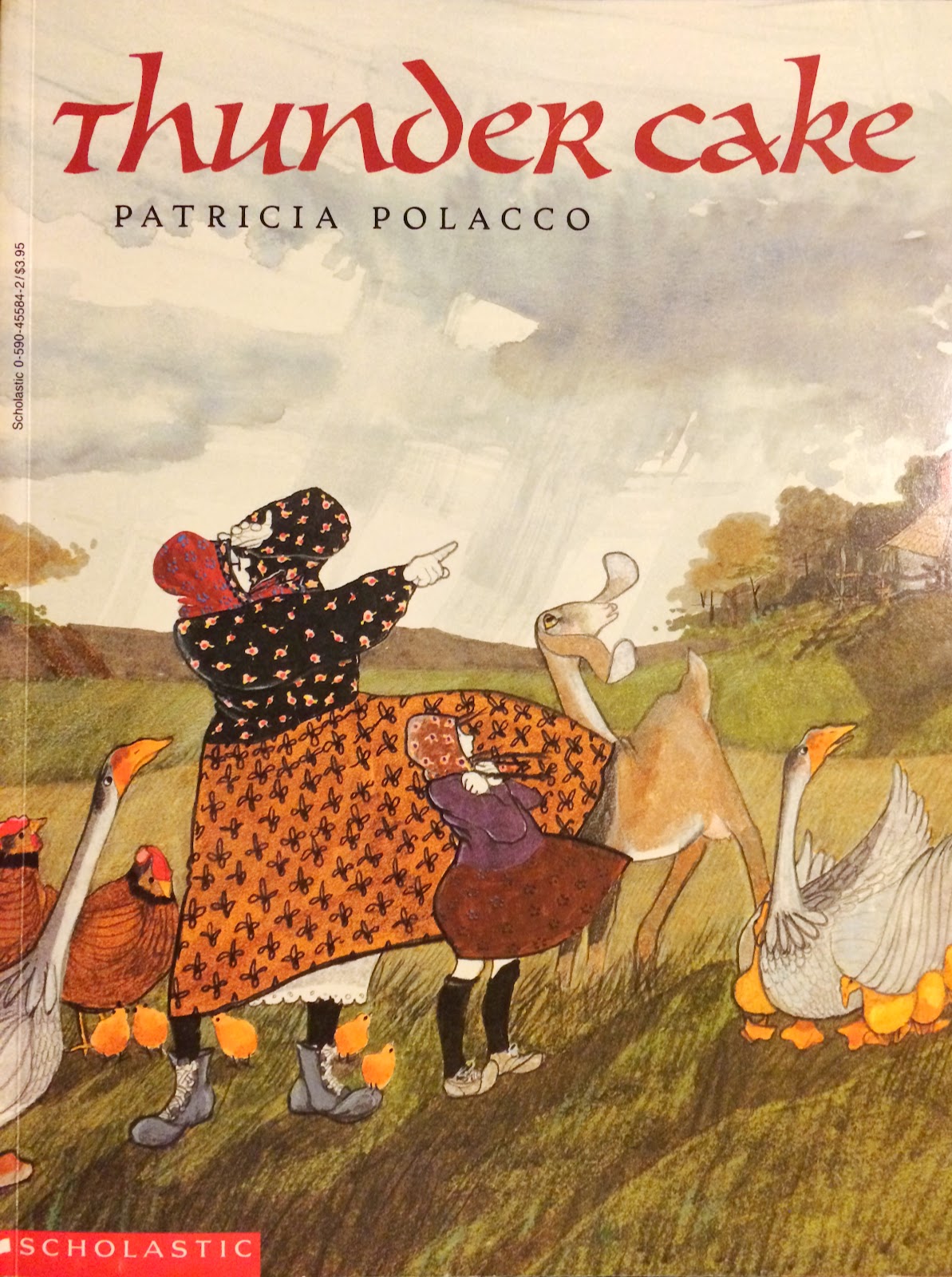 Our Beautifully Messy House : Patricia Polacco's THUNDER CAKE RECIPE