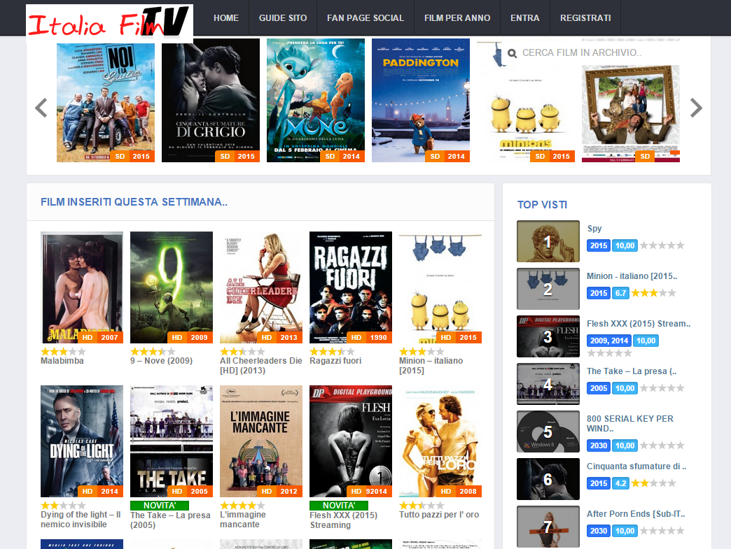 Guardare e Scaricare Film in Streaming Gratis