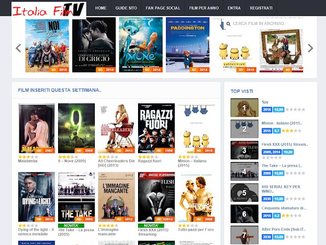 Guardare e Scaricare Film in Streaming Gratis