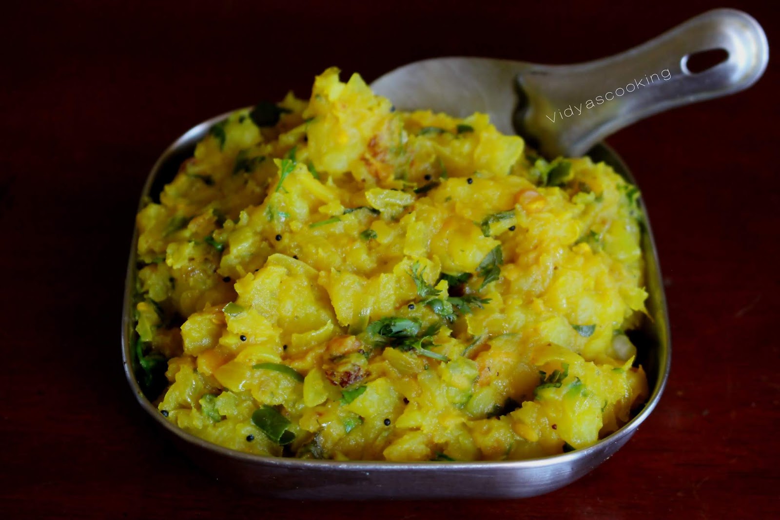 Basics of Indian Cooking: Aloo Bhaji (Aloo Palya) Recipe