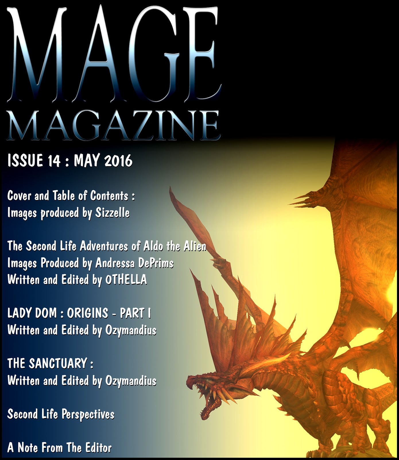 THE MAGE RAGE: Four Artists and a Dream - Dean Lawson Reporting ~ The ...