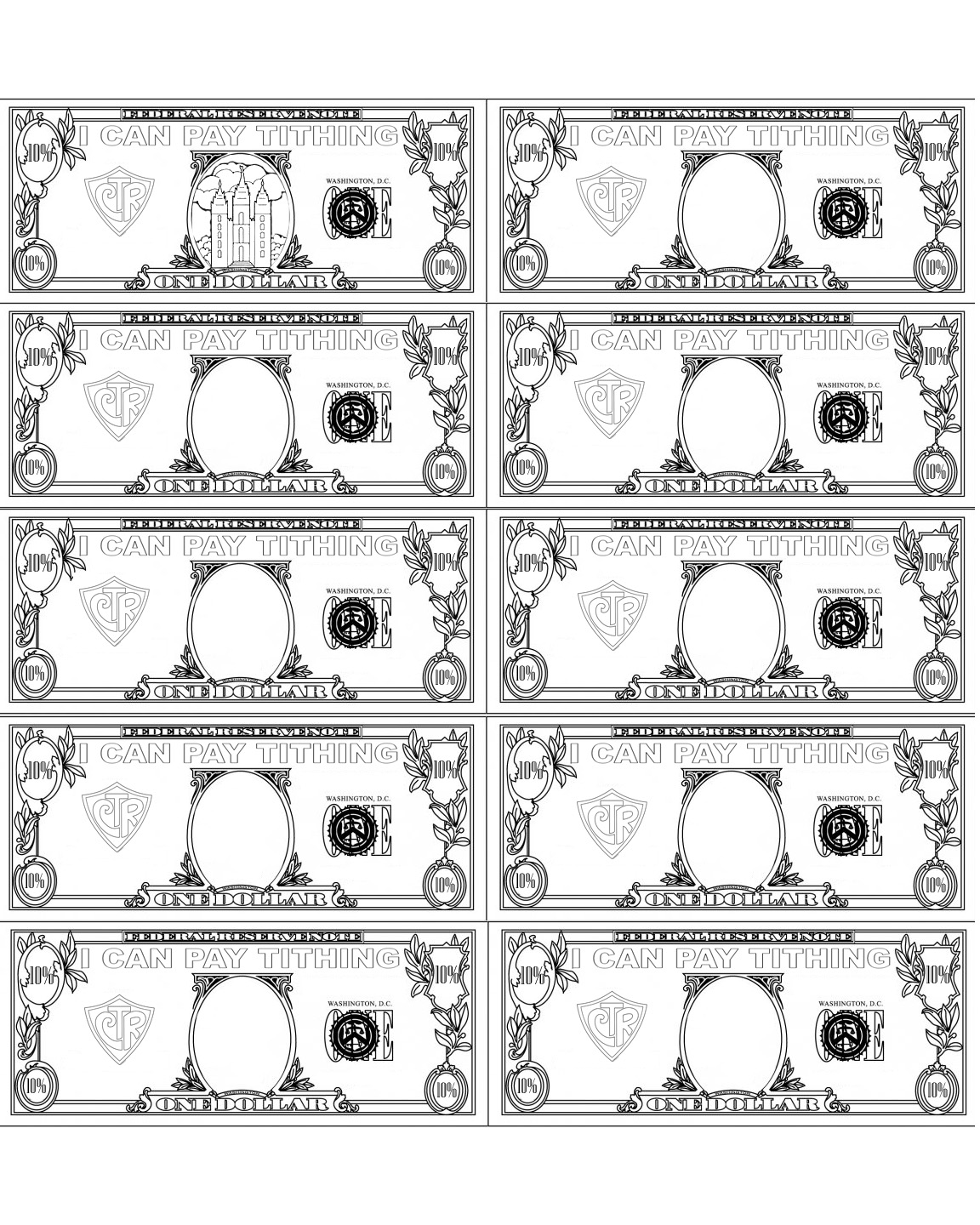 Doodle Your Bombs: Primary Lesson 33: I Can Pay Tithing