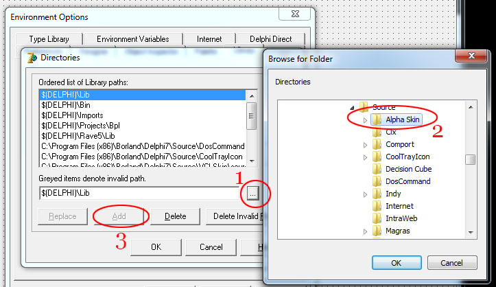 Risman Arisandy Install Komponen Alphaskin Di Delphi 7
