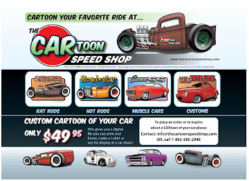 Mecca's Kustom Garage: Novo Logo by The Cartoon Speed Shop