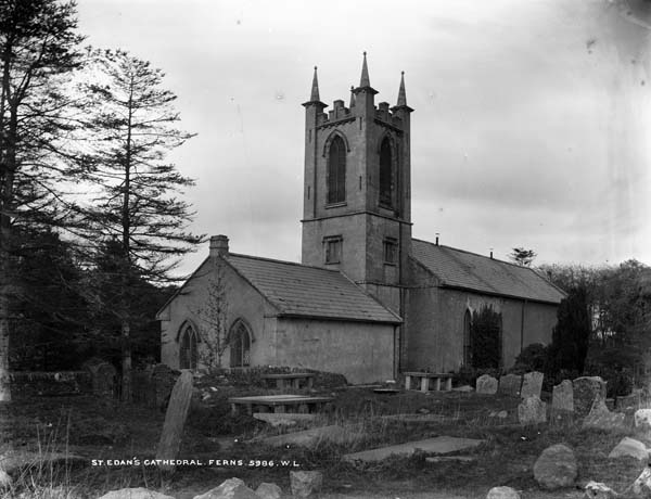 Irish Cathedrals and Churches: St. Edan's Cathedral, Ferns, Co. Wexford