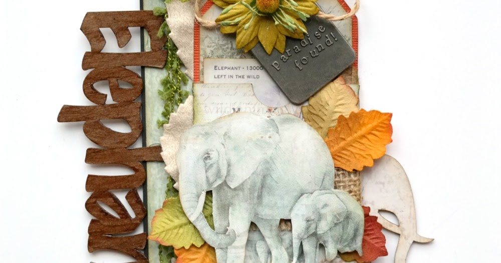 Elephant Tag - FabScraps