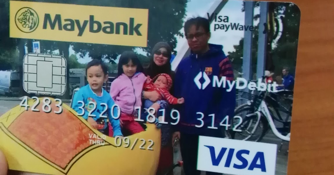 Maybank Debit Kad Gambar Sendiri