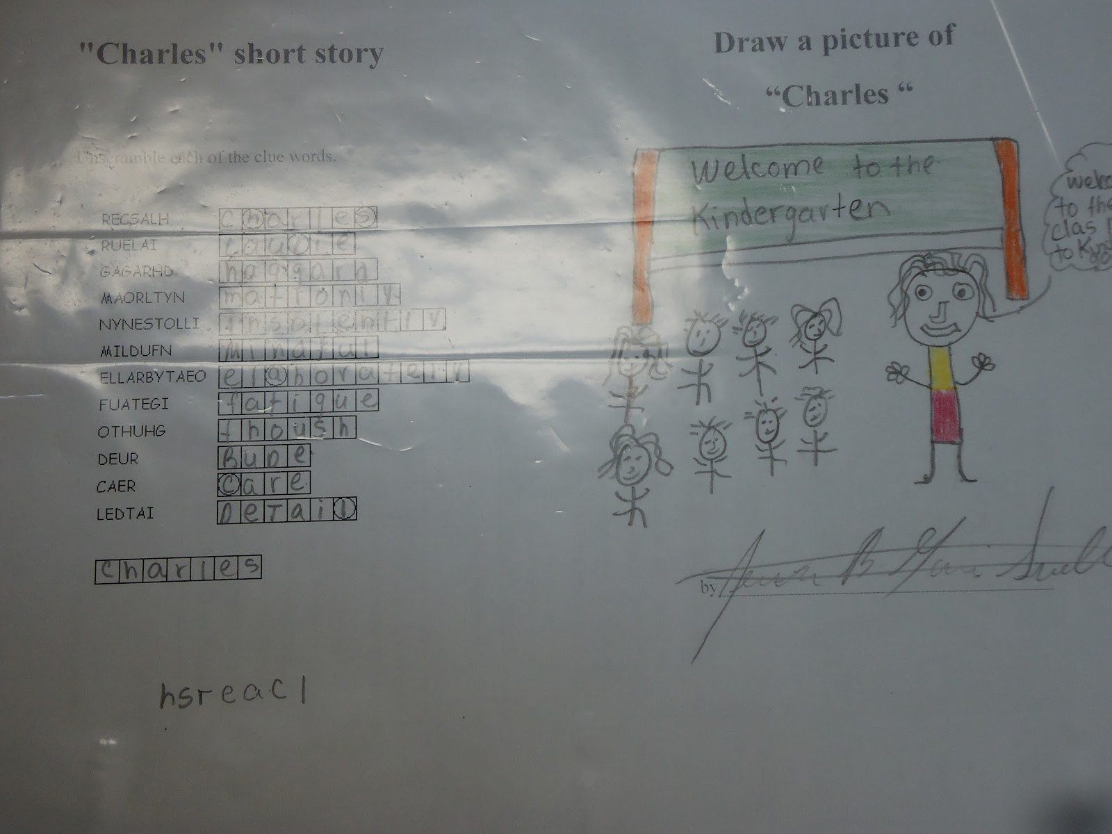 Practice Teaching Electronic Portfolio: Sample Student Portfolio