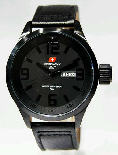 Pusat Jam Tangan: Swiss Army dhc+ Leather