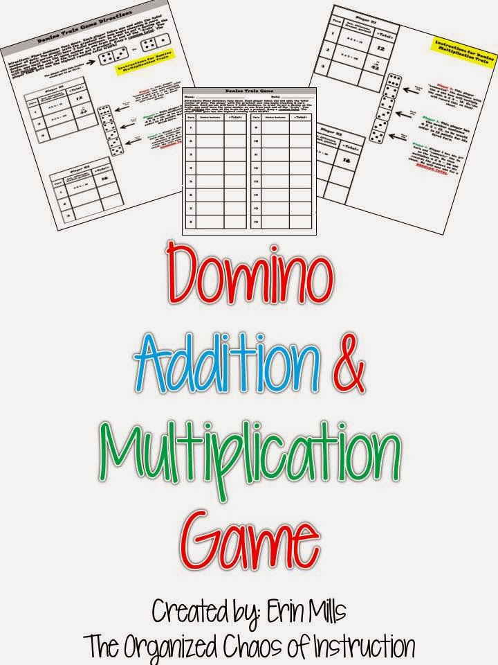 The Organized Chaos Of Instruction: Domino Addition and Multiplication Game