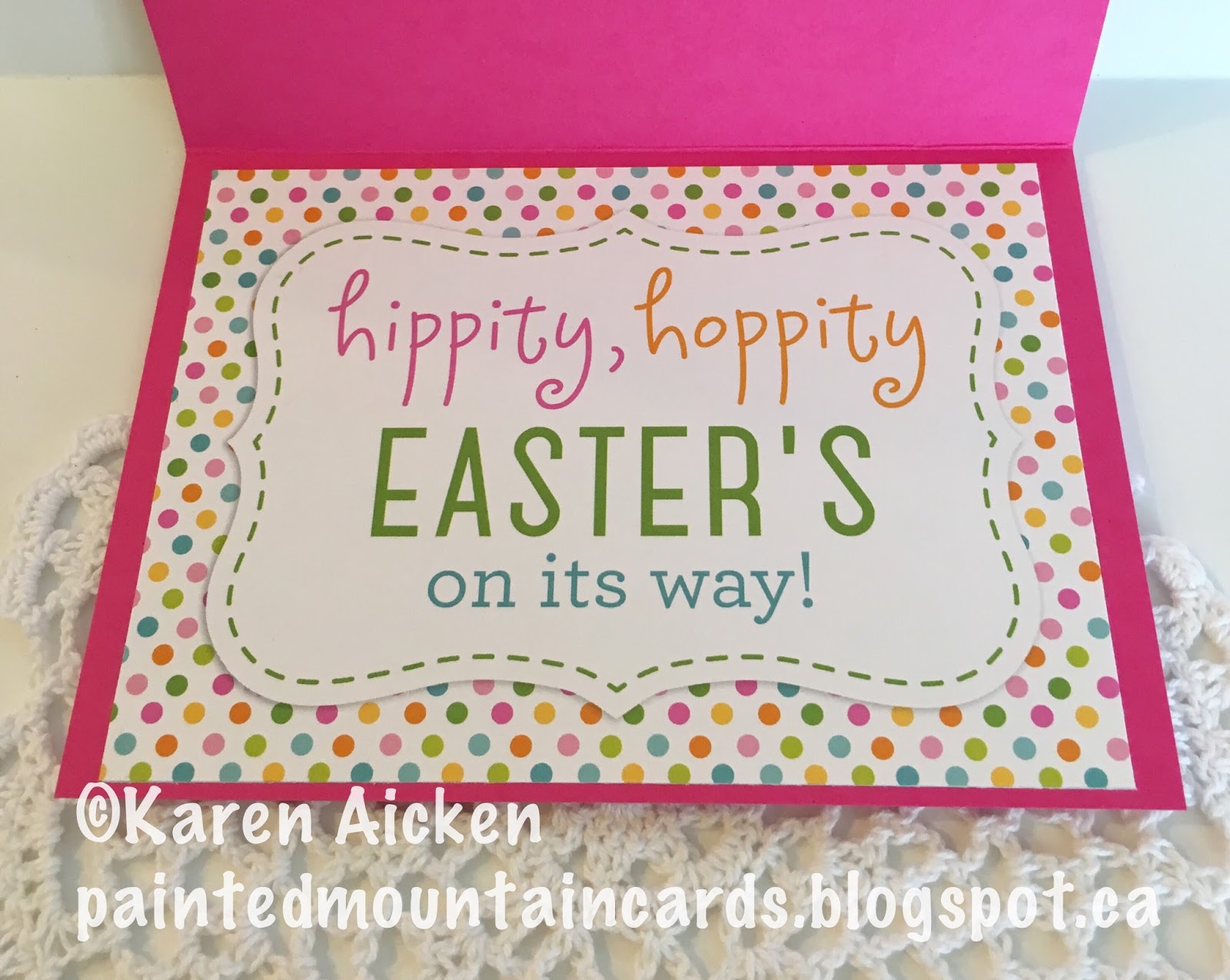 Painted Mountain Cards: Kids Easter Card Trio