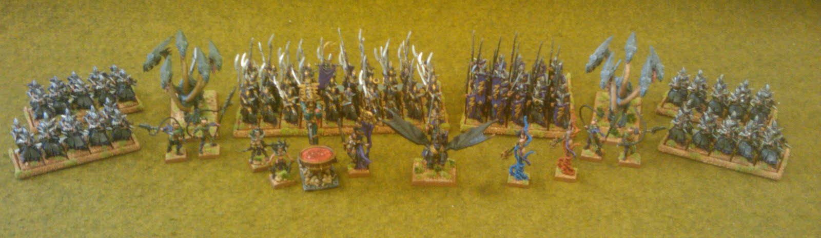 Warhammer: Dark Elf Army List for Bayou Battles GT