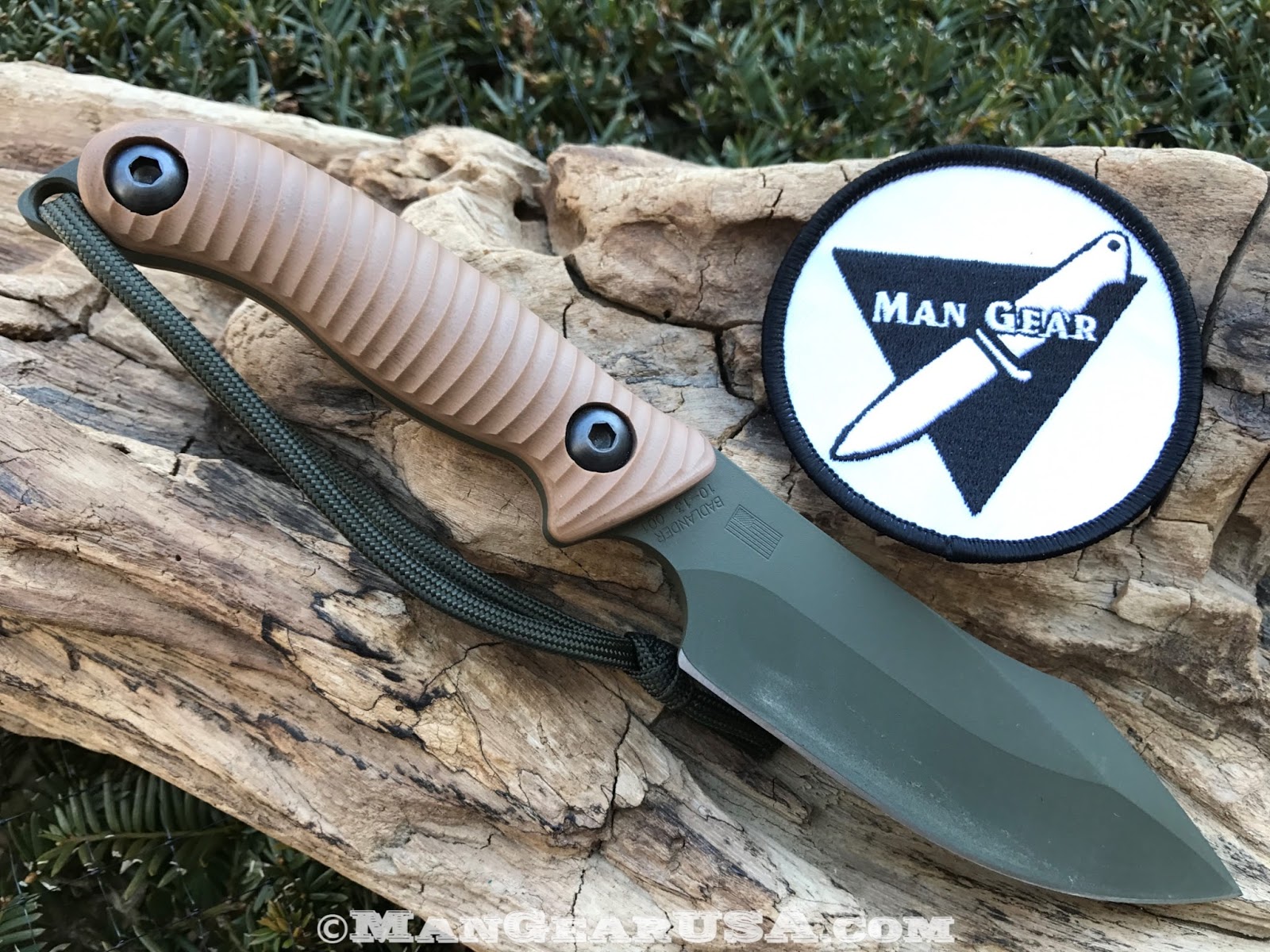 Man Gear: Behring Made Knives Badlander Technical Knife Serial Number 001