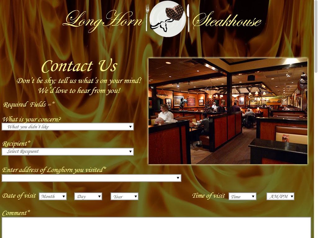 Jeriah's Blog: Restaurant Website Project